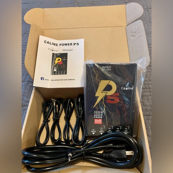 caline | Other | Nwt Caline Power P5 Guitar Pedal | Poshmark